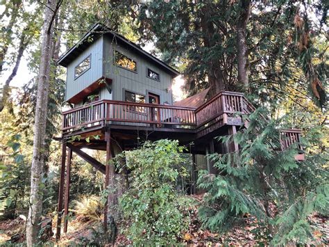 Epic Treehouse Rentals In Washington State Worth Booking Small Town Washington