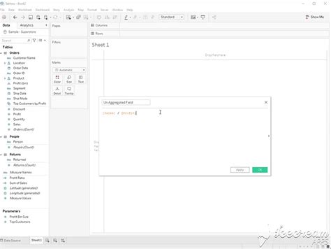 Tableau How To Solve “cannot Mix Aggregate And Non Aggregate” Errors
