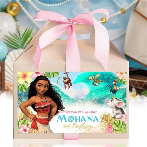 Moana Candy Label Printable Etsy