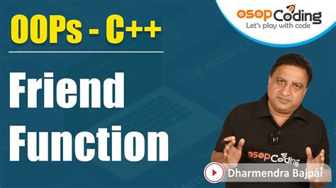 Friend Function In C Declaration Definition And Calling C Full Playlist C