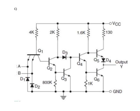 Solved There Are Two Ttl Gates Are Shown In The Photo A