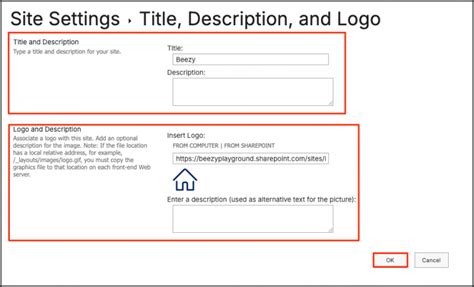 How To Configure The Sites Logo In Appspace Sharepoint Intranet