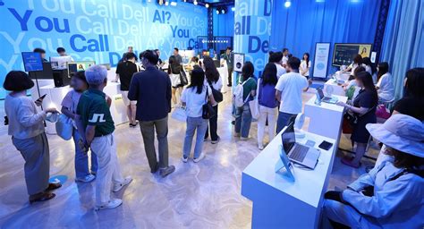 델 테크놀로지스 성수 ‘ai Pc 팝업 체험존으로 대중 활용 사례 선보여