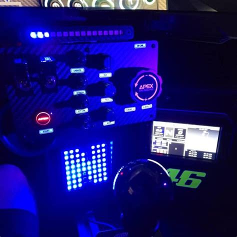 Fanatec Rally Module 10mm Stickers For Various Simulator Wheel Button Box For Backlit Buttons Etsy