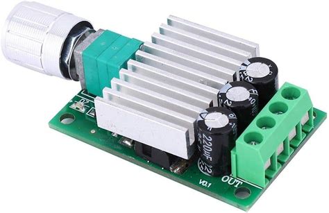 DC A PWM Motor Speed Control Module High Power Speed Controller Adjustable Voltage Regulator