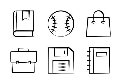 ios and web user interface hand drawn vol 3 icons by iconic hub web users user interface how