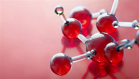 Science Background With Molecula And Atom Model Abstract Molecular