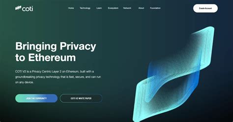 Introducing Coti V2 The Future Of Blockchain Privacy And Confidential