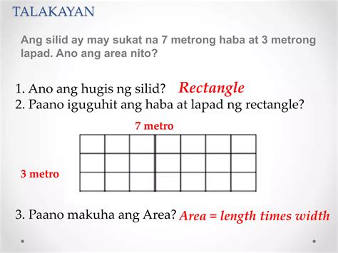g3 q4 w6 solves routine and non routine problems involving areas of ppt