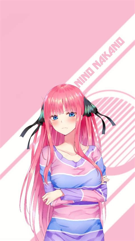 Nino Nakano Gambar Animasi Kartun Gambar Karakter Animasi