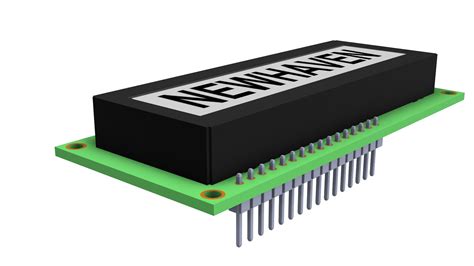 2x16 Character Lcd Fstn Display K1z With White Side Backlight