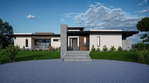 Exterior Shot Ornamental Grasses Landscaping No Grass Architecture