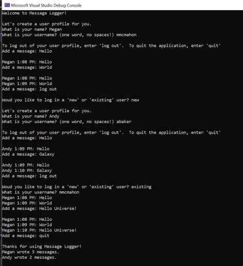 Message Logger Launch Curriculum Turing School Of Software And Design