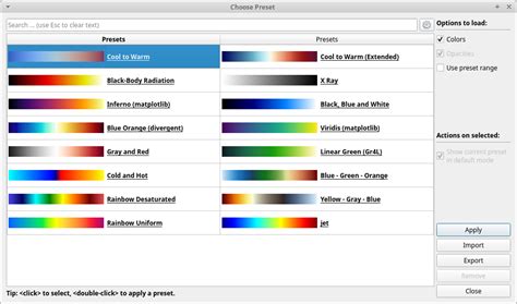 Paraview Color Maps K3d Jupyter Documentation