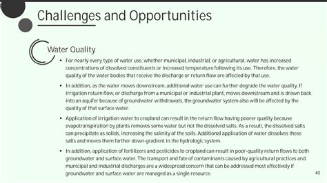 Surface Water And Groundwater Interaction Pdf