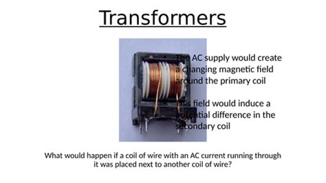 Igcse Physics Transformers Powerpoint And Worksheet Teaching