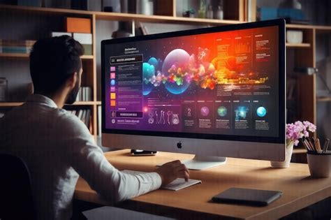 Premium Ai Image Revolutionizing Software Template Designs With Enhanced Graphics Concept