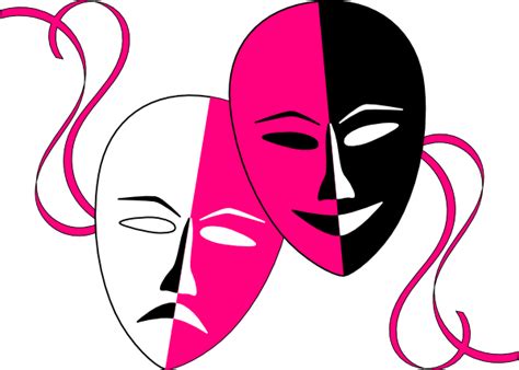Add Emotion To Your Theater Productions With Our Theatre Faces Cliparts