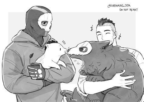 Ghost And Soap Call Of Duty And More Drawn By Dreaming Oor Danbooru