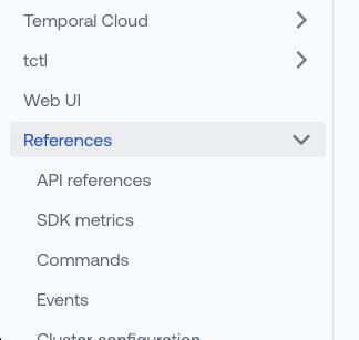 Bug Report SDK Reference Links Are Somewhat Non Discoverable