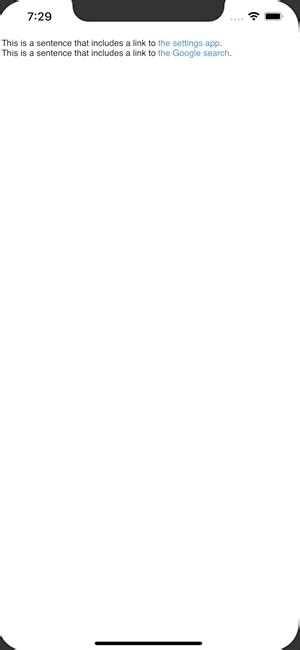 swiftui で文字列中にタップ可能なリンクを追加する すいすいswift