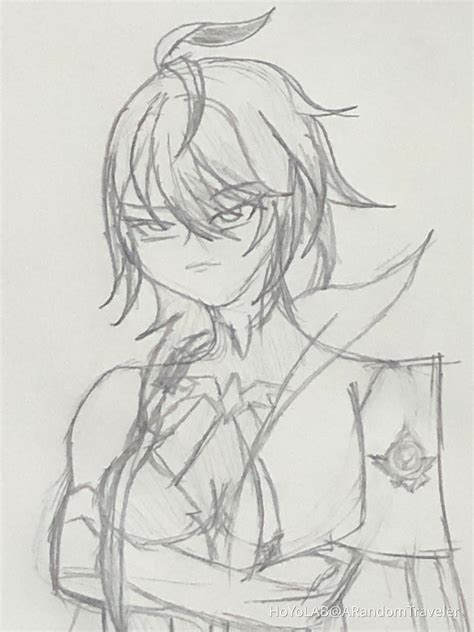 Female Al Haitham Sketch Genshin Impact Hoyolab