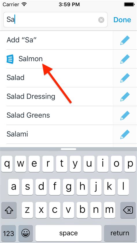 How Do I Search For An Item In My List AnyList Help
