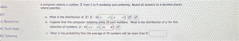 Solved Computer Selects A Number X From 2 To 9 Randomly And