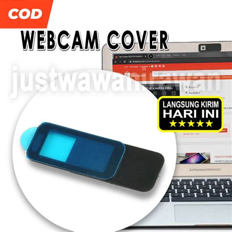 Jual Pcs Webcam Cover Penutup Kamera Depan Laptop Hp Kotak Rectangle Macbook Acer Asus
