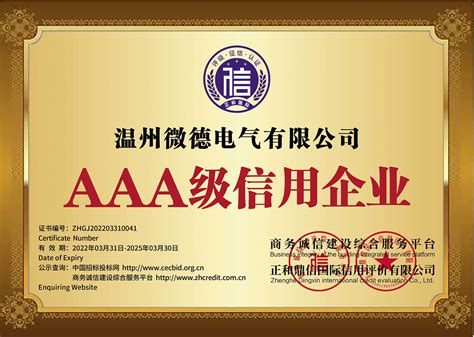公司简介浙江微德电气有限公司