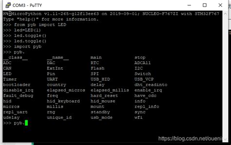 Stm32f767zi Nucleo移植运行micropython过程记录dfu烧写 F767 Csdn博客