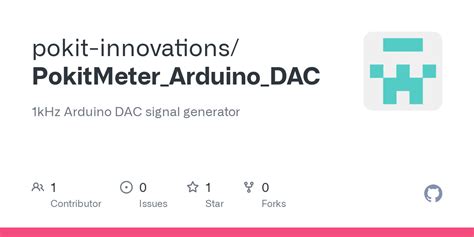 Github Pokit Innovationspokitmeterarduinodac 1khz Arduino Dac