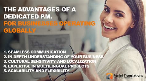 The Advantages Of A Dedicated Project Manager For Businesses Operating Globally Penini