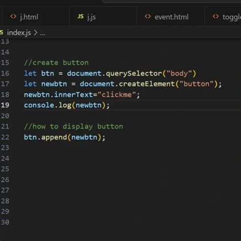 Without Using Html And Css Create Button Laxmi Rathod