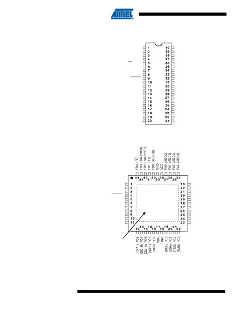 Atmega32 Datasheet 2 346 Pages Atmel 8 Bit Microcontroller With 32k Bytes In System