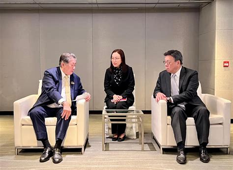 丘應樺向泰國副總理稱冀企業來港開拓 把握在港及大灣區發展機遇 Rthk