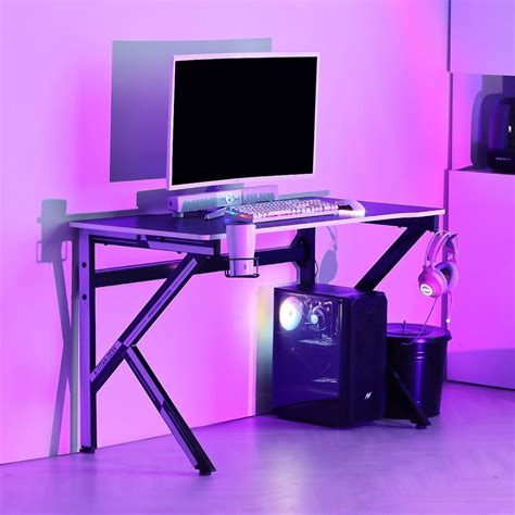 K 타이탄 게이밍 책상 컴퓨터데스크 게이밍테이블 철제 거실 조립식 믿고 사는 즐거움 Ssg Com