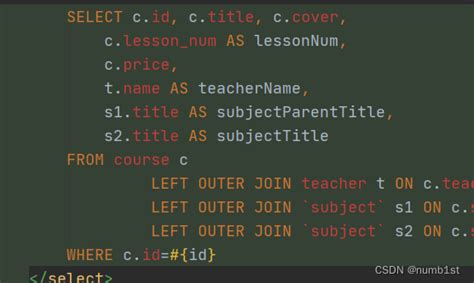 Mybatis的xml里面写sql报红问题的解决idea Mybatis Xml 表名变红 Csdn博客