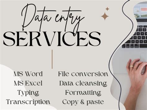 data entry services excel word typing transcription file