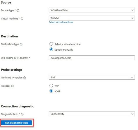 How To Troubleshoot Using Azure Network Watcher Connection Troubleshoot