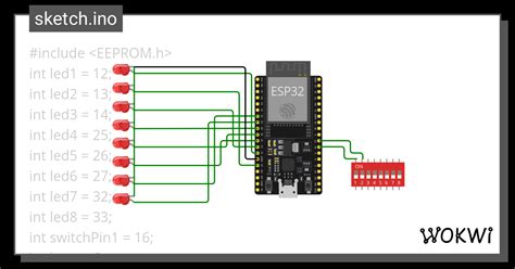 Lab12 No4 Wokwi Esp32 Stm32 Arduino Simulator