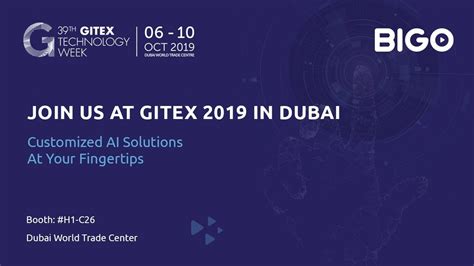 Bigo On Linkedin Bigo News Gitex2019