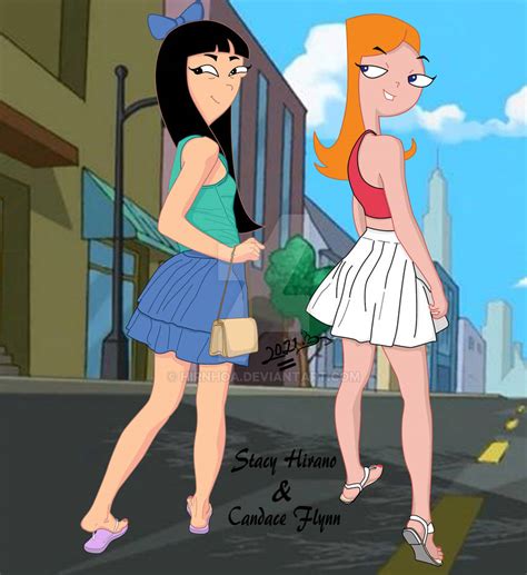 Stacy Hirano Y Candace Flynn By Hirnhoa On Deviantart