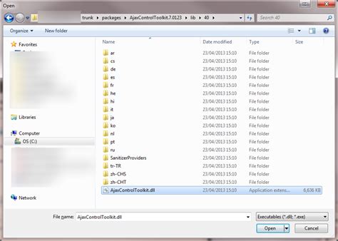 How To Add Ajaxcontroltoolkit To Toolbox In Visual Studio 2012 Stack