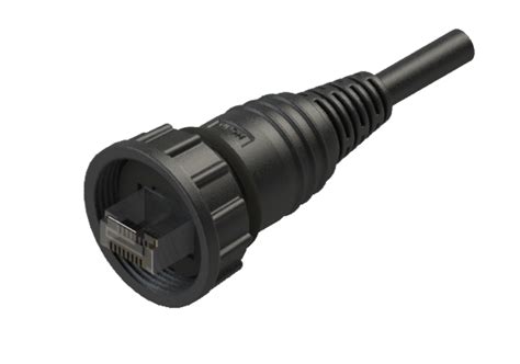Ethernet Rj45 公針 外部線材加工 防水連接器 Rj45d P4sm Xxm 禾凌