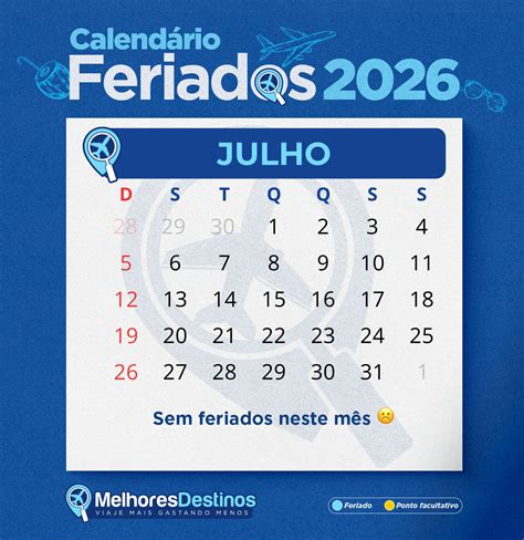 Calendario Julho De 2026 Calendário 2025