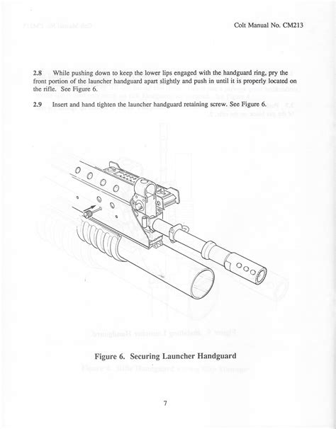 Colt L2040 Ak5 M203 Mounting Kit The Colt Ar 15 Resource