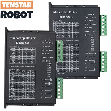 Microstep Motor Driver Dm542 Dm556 Suitble For 42 57 Stepper Motor Nema17 Nema23 Supply Voltage