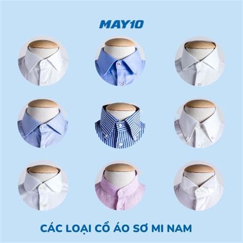 13 Loại Cổ Áo Sơ Mi Nam Phổ Biến Nhất Cách Chọn Cổ Áo Phù Hợp May10