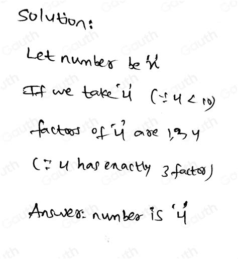 solved 6 john is thinking of a number that is less than 10 and has